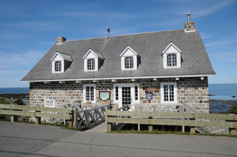 Sainte Luce From The Distance Near Rimouski, Quebec Stock Image - Image ...
