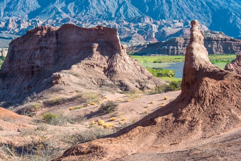 Quebrada De Cafayate, Salta, Argentina Stock Photo - Image of beauty ...