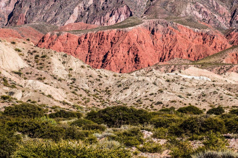 Quebrada De Humahuaca in Argentina. Stock Photo - Image of argentina ...