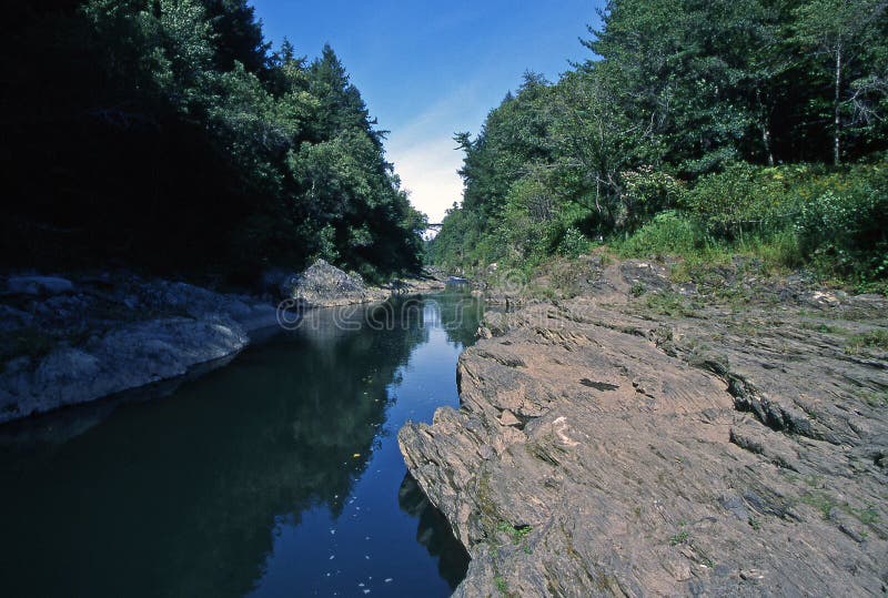 Quechee River Gorge stock image. Image of mountain, wine - 7415801