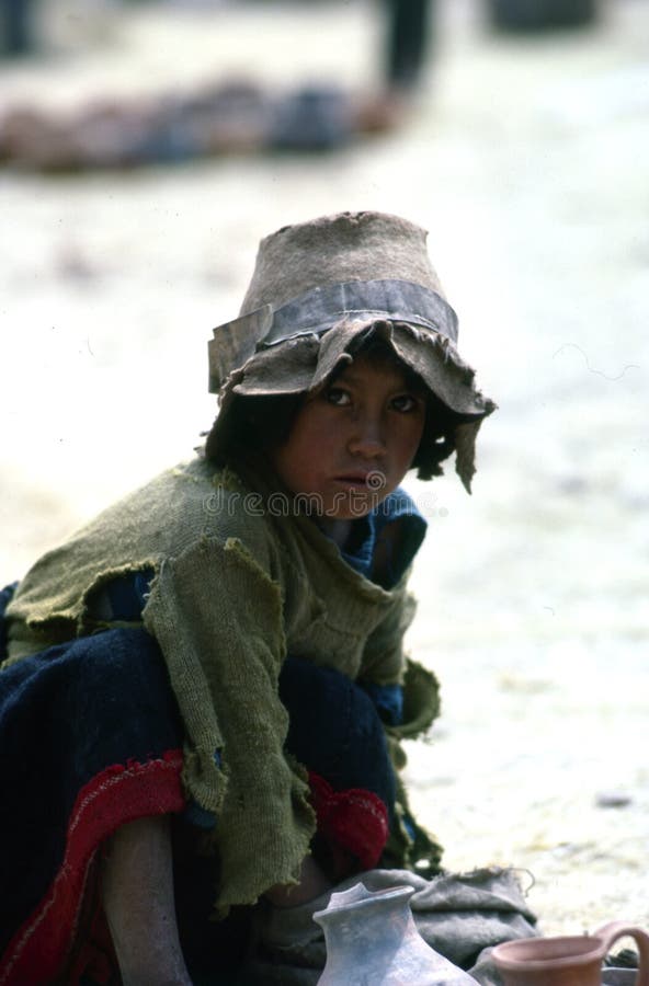 Quechua boy, Cuzco editorial stock photo. Image of clothing - 20612588
