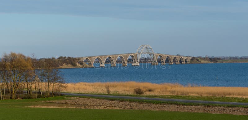 Queen Alexandrines Bridge in Denmark Stock Image - Image of bridge ...