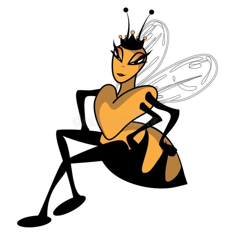 Happy Queen Bee Stock Illustrations – 2,192 Happy Queen Bee Stock ...