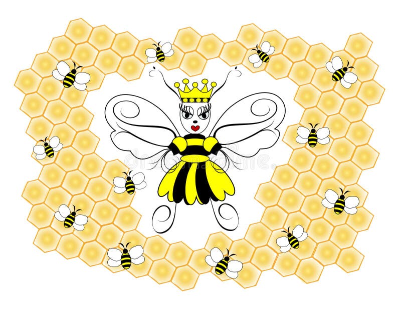Worker Bee Drawing
