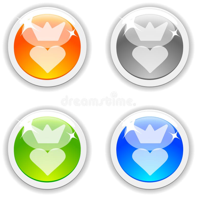 Queen Crown Buttons Stock Illustrations – 214 Queen Crown Buttons Stock ...