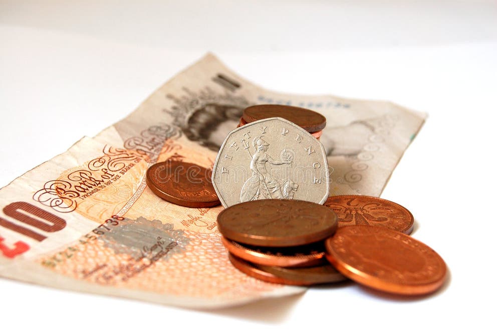 Queen of coins stock photo. Image of silver, figure, fifty - 245058