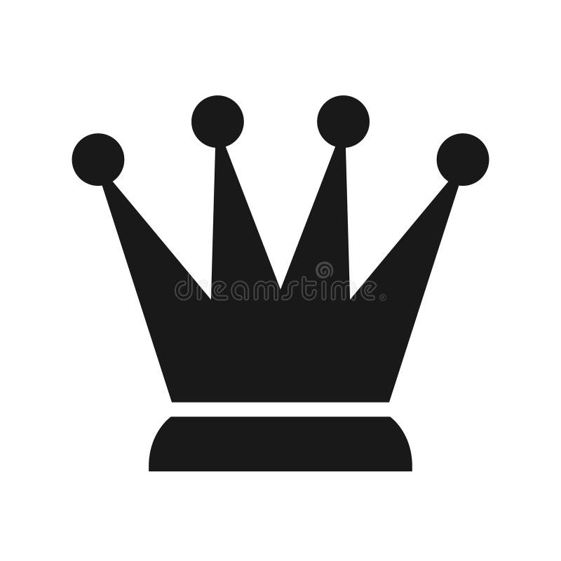 Queen crown vector icon stock vector. Illustration of luxury - 306142590