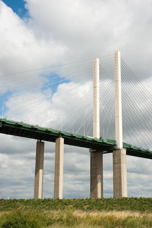 Queen Elisabeth II bridge stock image. Image of elizabeth - 10287799