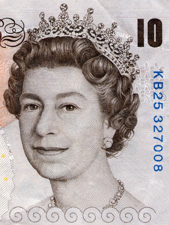 Queen Elizabeth editorial photo. Image of money, second - 46026986