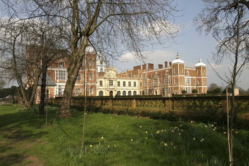 Queen Elizabeth the First Mansion Stock Image - Image of edifice ...