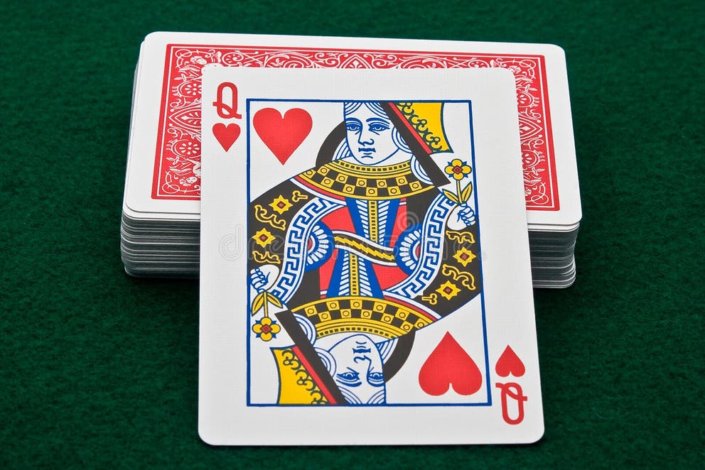 Queen of Hearts stock image. Image of game, gaming, backgrounds - 10799673