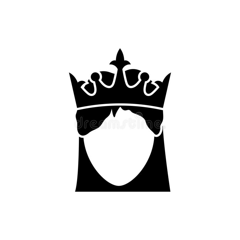 Queen Icon Design Template Vector Isolated Illustration Stock Vector ...