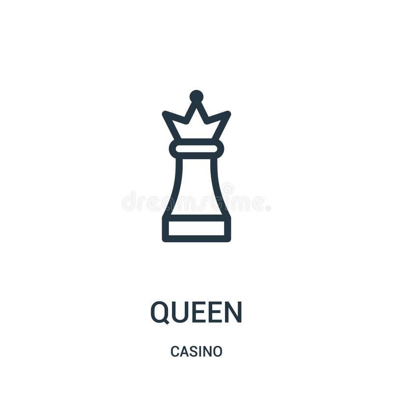 Queen Icon Vector from England Collection. Thin Line Queen Outline Icon ...