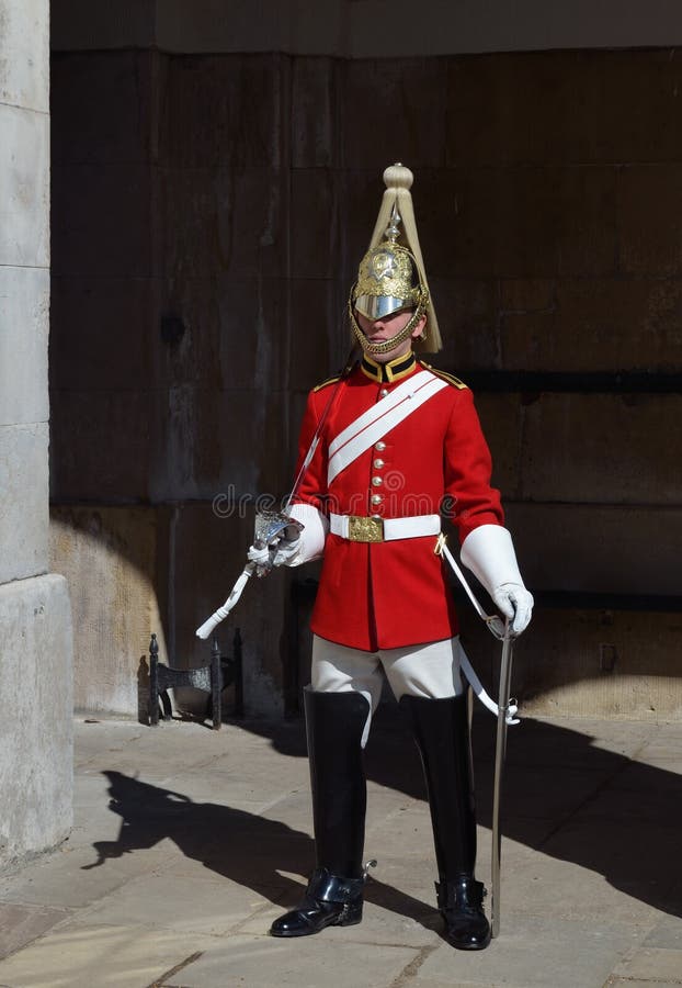 The Queens Life Guard editorial photography. Image of london - 24444147