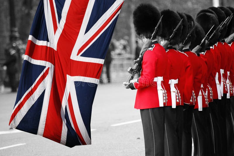 Queen S Soldier at Trooping the Color, 2012 Editorial Stock Photo ...