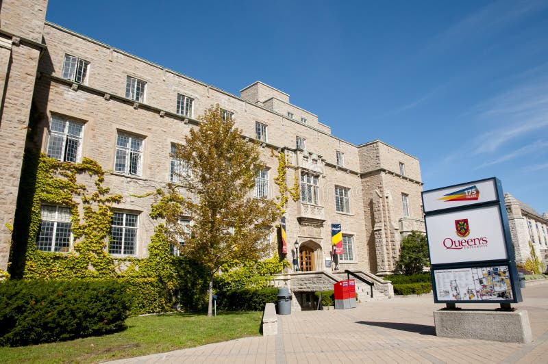 Queen`s University - Kingston - Canada Editorial Stock Photo - Image of ...