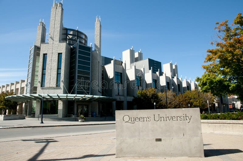 Joseph Stauffer Library At Queen`s University - Kingston - Canada Stock ...