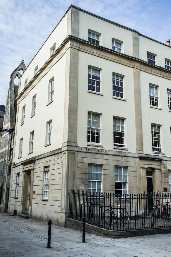 Queen Square stock image. Image of house, metal, architecture - 34012477