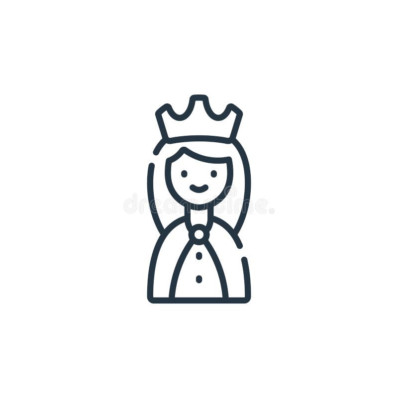 Queen Icon. Filled Queen Icon for Website Design and Mobile, App ...