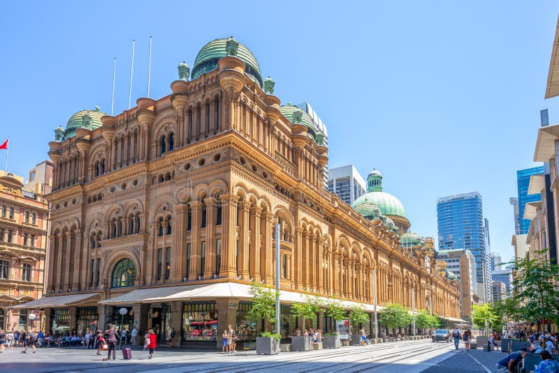 Queen Victoria Building, a Heritage Site in Sydney Editorial Image ...