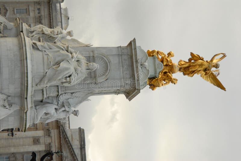 Queen Victoria Memorial Statue Stock Image - Image of britain, england ...