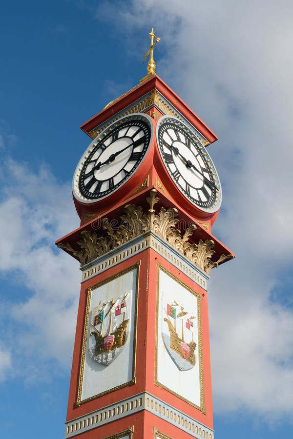 Queen Victoria S Jubilee Clock in Weymouth Stock Image - Image of ...