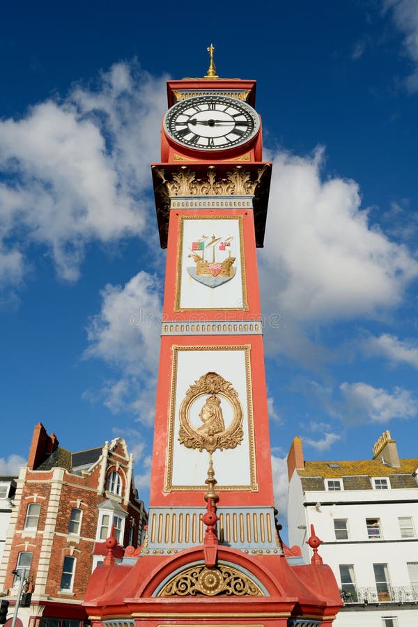Queen Victoria S Jubilee Clock in Weymouth Stock Image - Image of ...