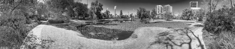 Queens Gardens Panoramic View in Perth, Western Australia Stock Photo ...
