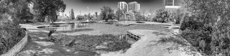 Queens Gardens Panoramic View in Perth, Western Australia Stock Image ...