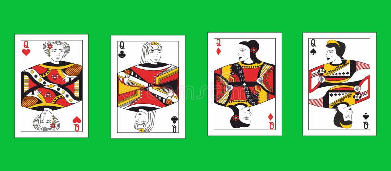 The queens set stock vector. Illustration of lady, game - 118922793