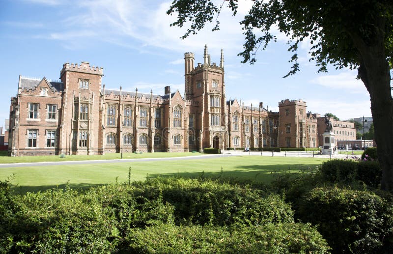 Queens University Belfast stock photo. Image of academic - 32602444