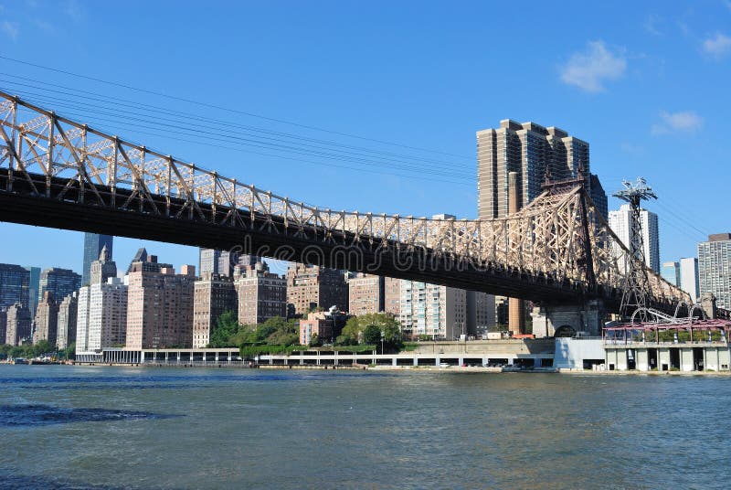 Queensboro Bridge stock photo. Image of buildings, cityscape - 16446882