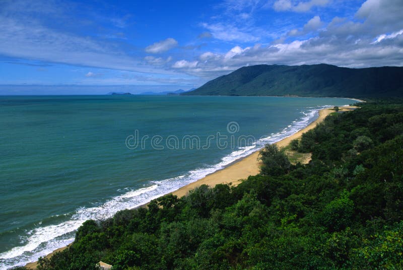 Queensland, Australia Coastline Stock Photo - Image of australia ...