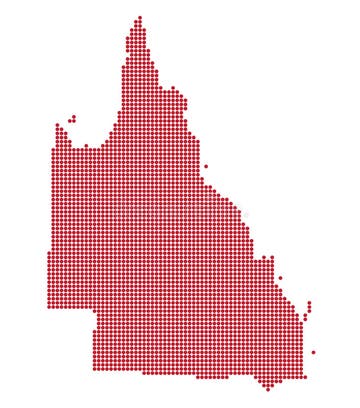 Dot Map Queensland Stock Illustrations – 81 Dot Map Queensland Stock ...