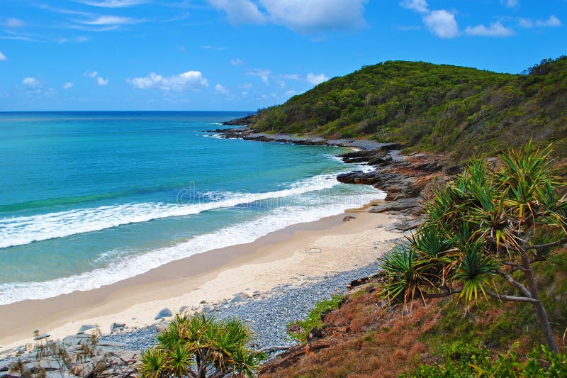 Queensland coast stock image. Image of panoramic, landscape - 27672135