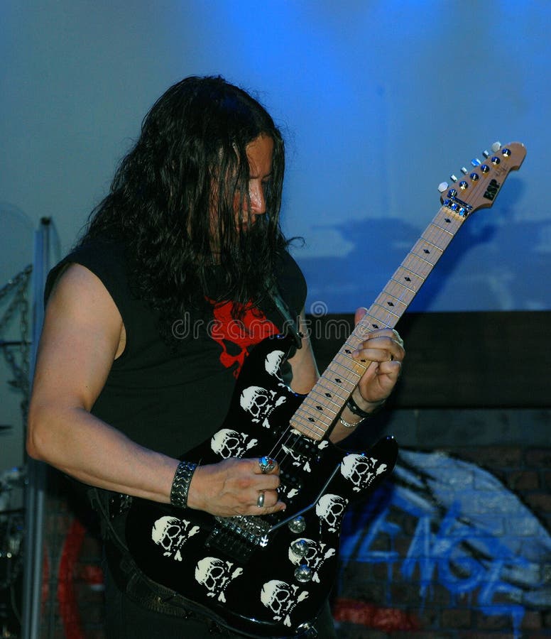 The Singer of Queensryche , Geoff Tate during at the Live Concert at ...