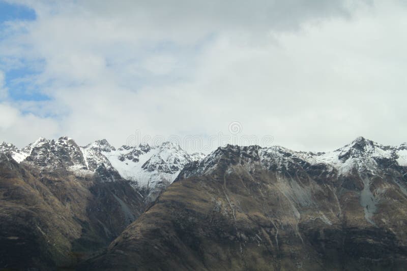 Queenstown Forest View while Horse Back Riding Stock Image - Image of ...