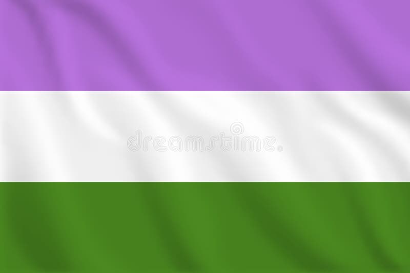 Flag Pattern Background. Realistic LGBTQ Flag Design Stock Vector ...