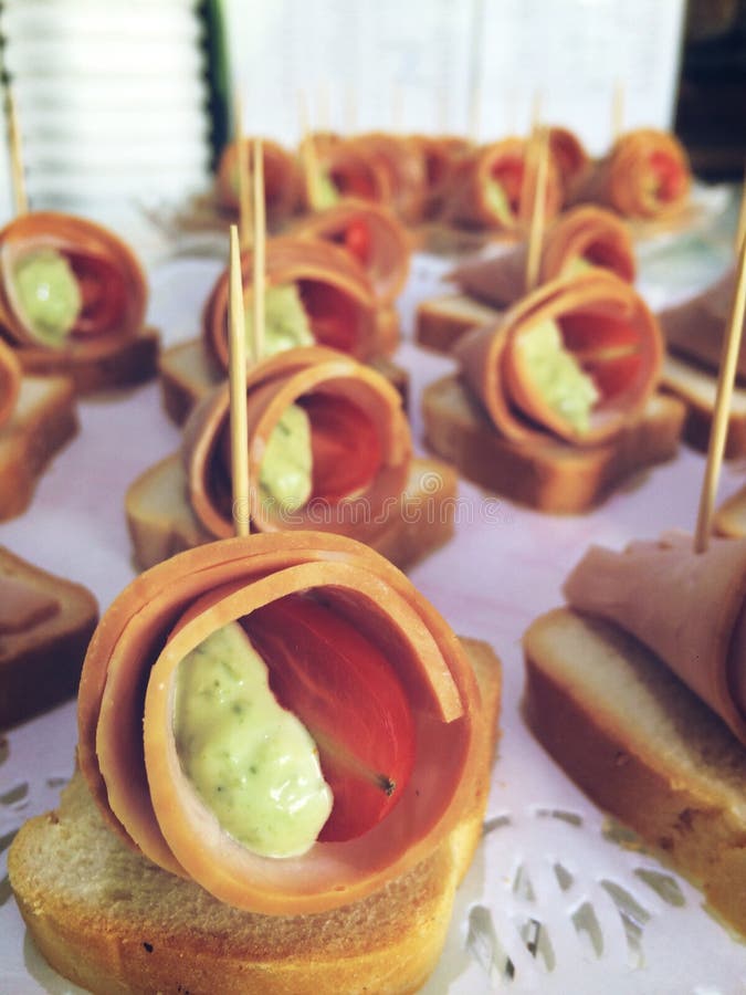 Queijo Delicioso Com Sabor a Charcutera Alimentar Imagem de Stock ...