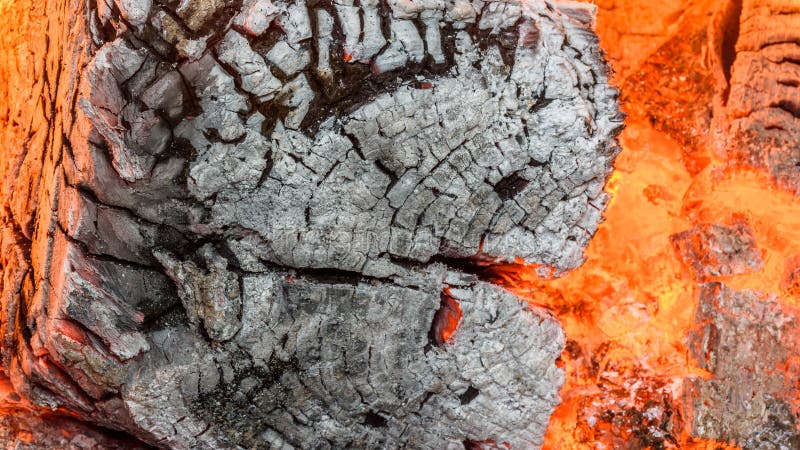 Quema De Madera En Una Olla De Fuego Foto de archivo - Imagen de vivo ...