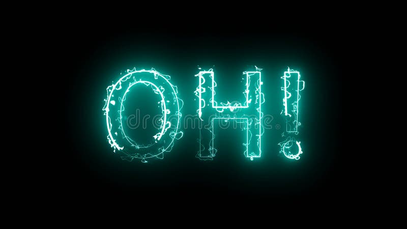 Quemando Cartas De Oh Texto 3d Render Fondo De Computadora Generando ...