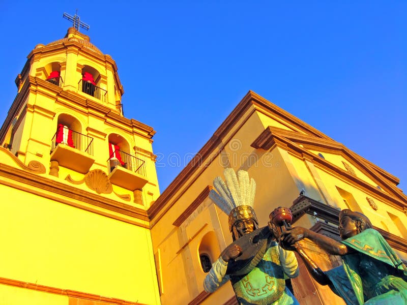 Queretaro Church stock photo. Image of colorful, religion - 3326758