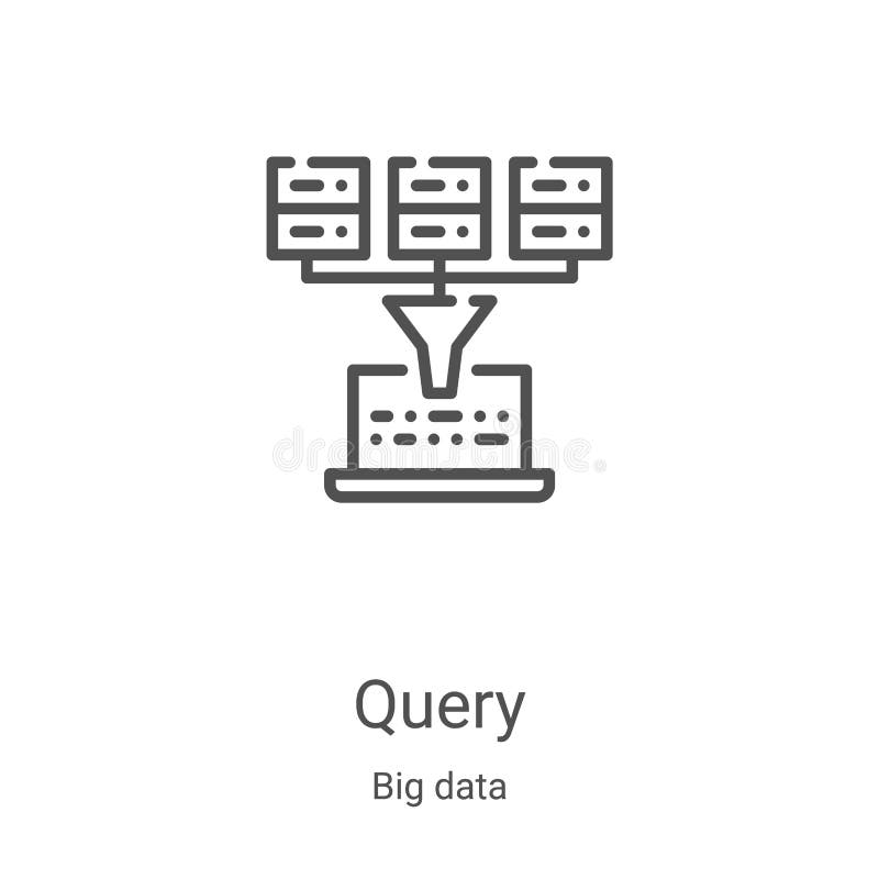 Query Logo, Simple Gray Style Stock Vector - Illustration of efficient ...