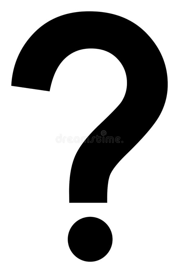 Query sign stock vector. Illustration of query, confusion - 6491634