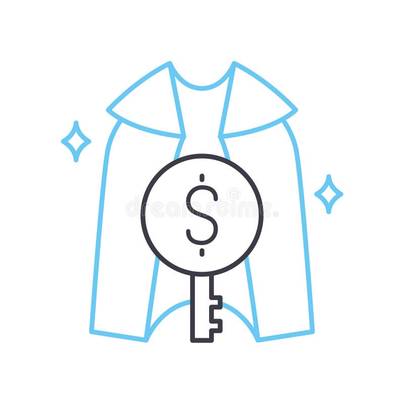 Quest Line Icon, Outline Symbol, Vector Illustration, Concept Sign ...