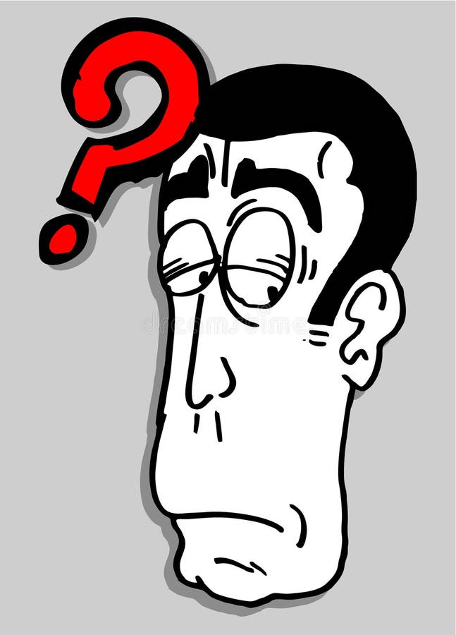 Quest man stock vector. Illustration of vector, comic - 22575092