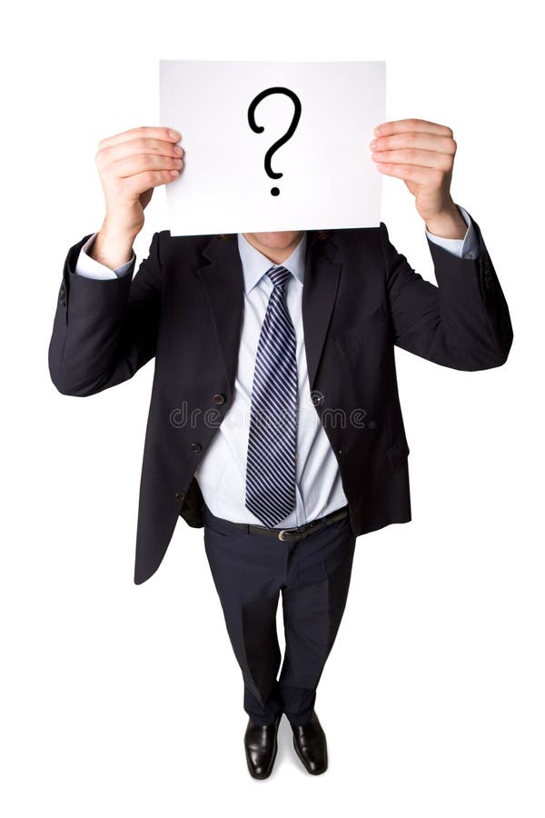 Question Man stock photo. Image of business, dress, discussion - 712504