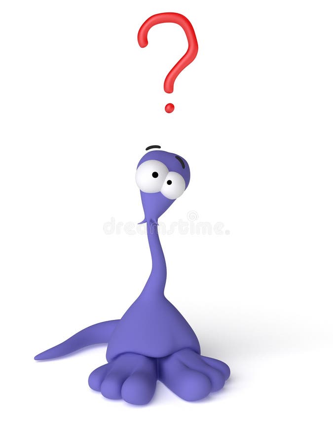 Crazy Cartoon Question Mark Character Stock Vector - Illustration of ...