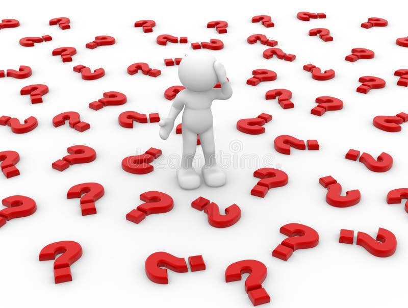 Question stock illustration. Illustration of solve, answer - 19684183