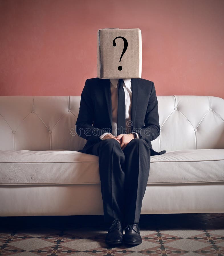 Question Mark stock image. Image of shyness, ignorance - 27689617